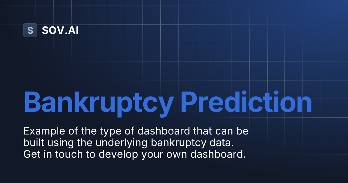 Bankruptcy Prediction | SOV.AI